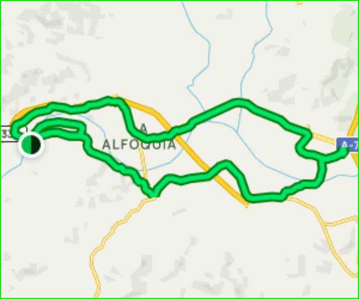 Ruta Arboleas - El Pilar - El Cucador en Arboleas, Provincia de Almería ...